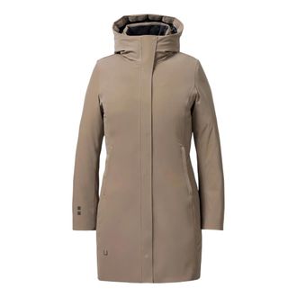 UBR Ubr, Femme, Manteaux, Beige, Taille: 40 FR White Heat Down Parka