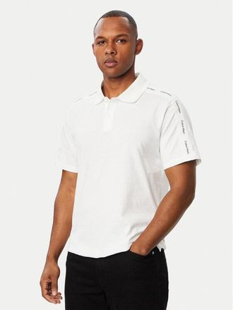 Calvin Klein Jeans Poloshirt LV04RH202G Wei&szlig; Regular Fit