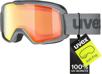 Uvex element FM - stylische, verspiegelte Skibrille mit Anti-Fog-Beschichtung, entwickelt für schmale Gesichtsformen perfekt für Teens und junge Erwachsene