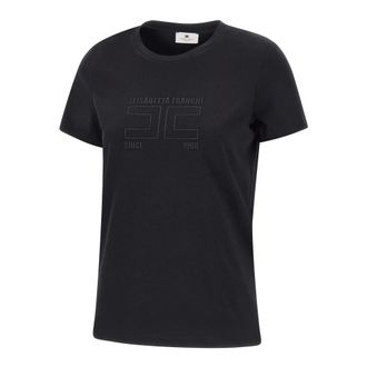 Elisabetta Franchi Femme, Tops, Noir, Taille: 42 FR Elisabetta Franchi T-shirts et polos Noir