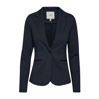 Ichi Ichi - Blazer M&eacute;lange Automne/Hiver - Femme - Vestes - Bleu - Taille: 48 FR
