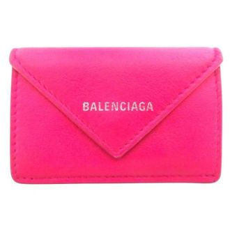 Balenciaga Pre-owned Vintage Geldb&ouml;rse (dreifach gefaltet) - - Pre-owned - Damen - Rosa - ONE SIZE