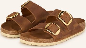 Birkenstock Pantoletten Arizona Big Buckle braun