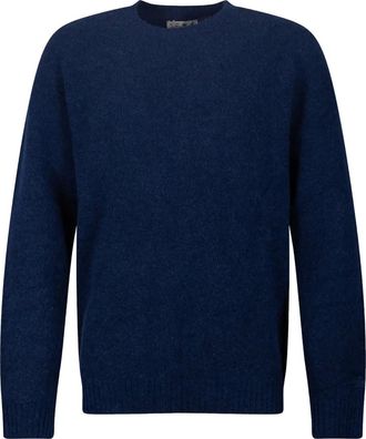 MC2 Saint Barth pull col rond torsades Ami de Coeur - Bleu