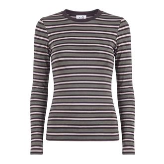Ni&ugrave; Maglia slim a girocollo - - Tops - Damen - Gr&uuml;n - M