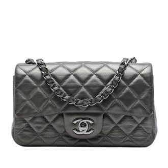 Chanel Pre-owned Vintage Flap Bag - - Pre-owned - Damen - Grau - ONE SIZE