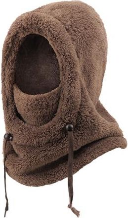 Dreshow Cagoule Polaire Femme Cagoule Balaclava Thermique dHiver Unisexe Thermique Respirant Multifonction Masque de Ski Coupe-Vent Couvre-Visage pour Temps F