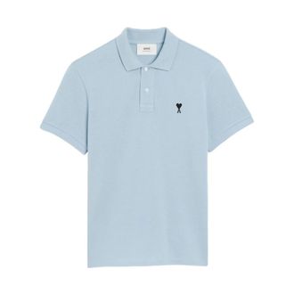 Ami Klares Blau Seide & Nylon T-Shirts - - Tops - Herren - Blau - S