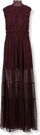 Ulla Johnson Femme, Robes, Rouge, Taille: 38 FR Verona Gown