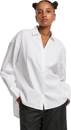 Urban Classics Damen Hemdbluse Ladies Oversized Cotton Blouse, lässige Damen Bluse in Oversized Optik, Größen XS - 5XL