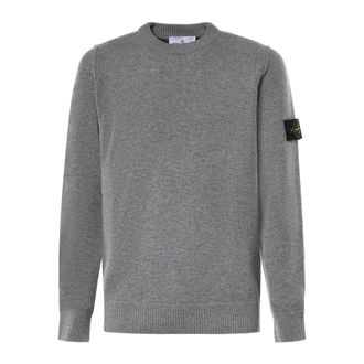 Stone Island Homme, Pulls, Gris, Taille: M Pull col rond