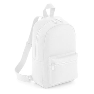 BagBase Mini Essential Fashion Backpack, Farbe:WHITE, Größe:23 x 35 x 12 cm