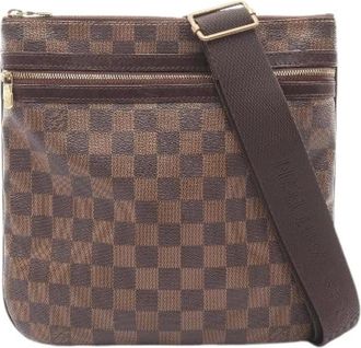 Louis Vuitton Pre-owned Pochette Bosphore Damier Shoulder Bag - Femme - Pre-owned - Brun - Taille: ONE Size