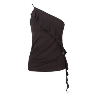 Pinko Susie Top - - Tops - Damen - Braun - S