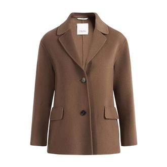 Max Mara Femme, Vestes, Brun, Taille: 36 FR Smmelfi Blazer