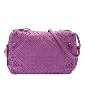 Bottega Veneta Pre-owned Nodini Schultertasche - - Pre-owned - Damen - Lila - ONE SIZE