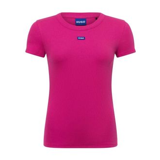 HUGO BOSS Femme, Tops, Rose, Taille: 38 FR Tee Slim Fit de Base