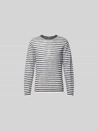Closed Longsleeve aus Leinen-Mix