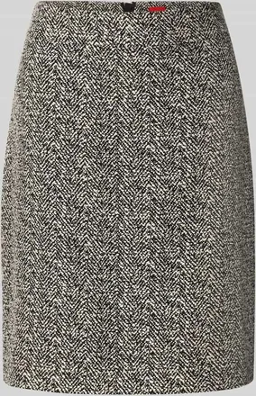 HUGO BOSS Figurbetonter Mini-Rock mit Baumwoll-Anteil Modell Ranika