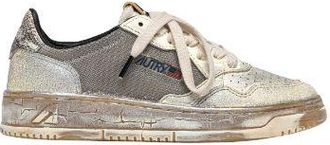 Autry Autry | Supvint Low Mesh Leat Blk Silv - 40