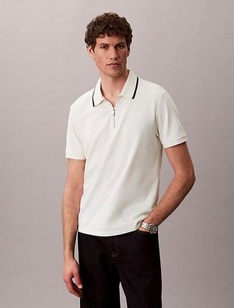 Calvin Klein Polo en piqu&eacute; de coton