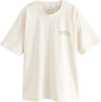 Next Strandshirt Strand-T-Shirt mit Grafik-Print (1-tlg)