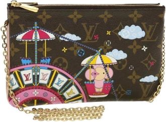 Louis Vuitton Pre-owned Toile sacs-louis-vuitton - Femme - Pre-owned - Brun - Taille: ONE Size