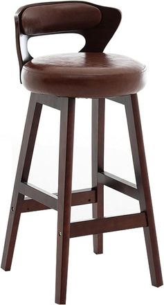 Generic Barhocker in Tresenh&ouml;he mit PU-Lederbezug, K&uuml;cheninsel, Kneipe, Caf&eacute;, Esszimmer, Vintage-Barst&uuml;hle