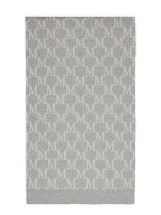 Max Mara Tücher & Schals - Refined Cashmere Scarf With Timeless Design - Gr. unisize - in Grau - für Damen