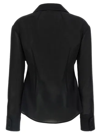 Courr&egrave;ges Pocket Detail Shirt - Black