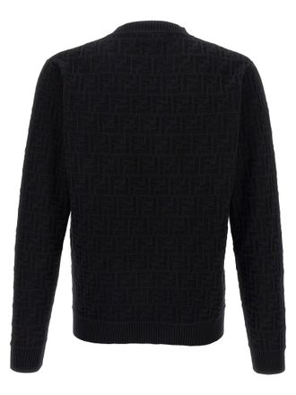Fendi FF Jacquard Sweater - Black
