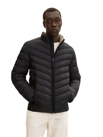 Tom Tailor Herren Lightweight Steppjacke 1031474, 29999 - Black, S
