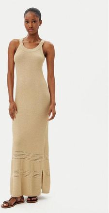 Selmark Sommerkleid BC199 Beige Slim Fit