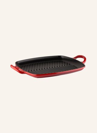 LE CREUSET Grillplatte Signature rot