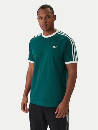 adidas T-Shirt 3-Stripes KE3534 Gr&uuml;n Regular Fit