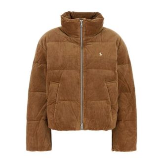 Polo Ralph Lauren Femme, Vestes, Brun, Taille: 38 FR Down Vestes