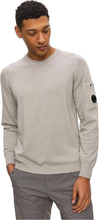 C.P. Company C.p. Company, Homme, Pulls, Gris, Taille: XL Tricot ras du cou