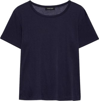 Anine Bing Femme, Tops, Bleu, Taille: 38 FR Sylvie T-shirt