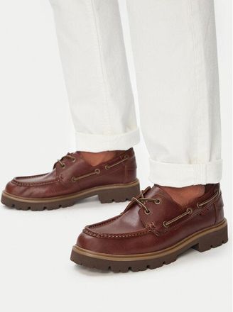 Clarks Slipper Cleyhill Boat 26186176 Braun