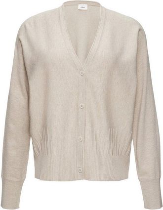 s.Oliver Cardigan Strickjacke Strickjacke mit Strukturmuster am Saum