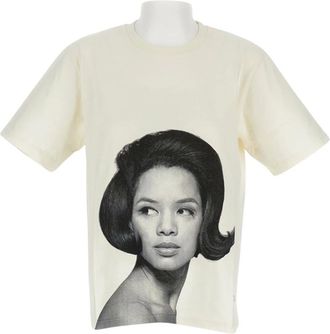 Wales Bonner Wales Bonner, Femme, Tops, Blanc, Taille: 38 FR Selah Oversized T-Shirt