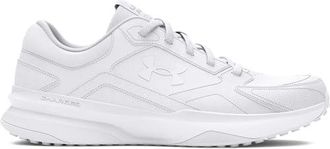 Under Armour Womens UA W Edge LTHR Cross Trainer, Blanc, 42.5 EU