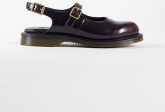 Dr. Martens Madaline - Babies &agrave; d&eacute;coupe - Rouge cerise