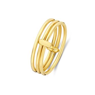 Isabel Bernard Ring - Ring - Gr. 56 - in Gold - f&uuml;r Damen