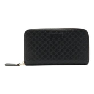 Gucci Pre-owned Leder Portemonnaies - - Pre-owned - Damen - Schwarzk - ONE SIZE