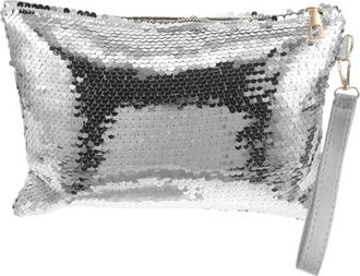 Hemobllo Pochette de Soir&eacute;e Argent&eacute;e &agrave; Paillettes pour Femme Paquet Habill&eacute; Compact Pochette Formelle pour Mariage et D&icirc;ner Accessoire &Eacute;l&eacute;gant pour &Eacute;v&eacute;nements 