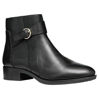 Geox Damen D Felicity A Ankle Boot, Black, 38.5 EU