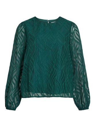 Vila Vimika O-Neck L/S Top - Noos