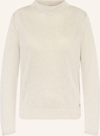 Monari Monari Pullover Mit Glitzergarn beige