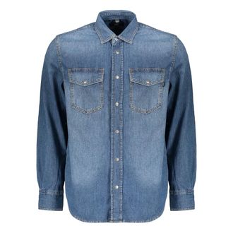 Diesel Homme, Chemises, Bleu, Taille: M Chemise en jean avec poches